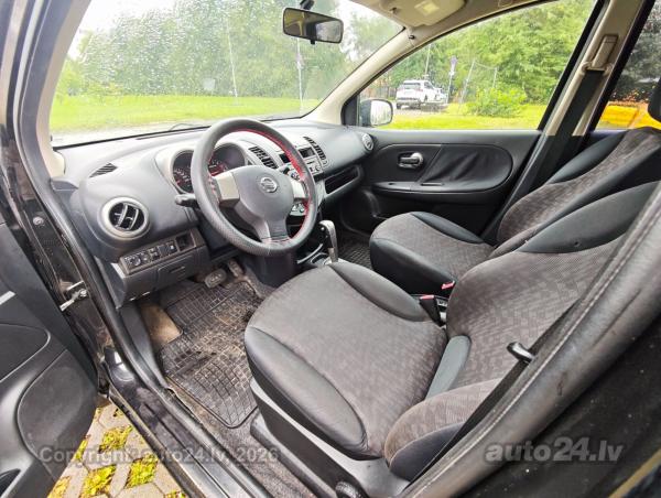 Black Nissan Note 2008 in Tallinn, with an engine capacity of 1.60 L and mileage of 246 thousand km for 1500 €, photo 6 on AUTOMOTO.COM.LV