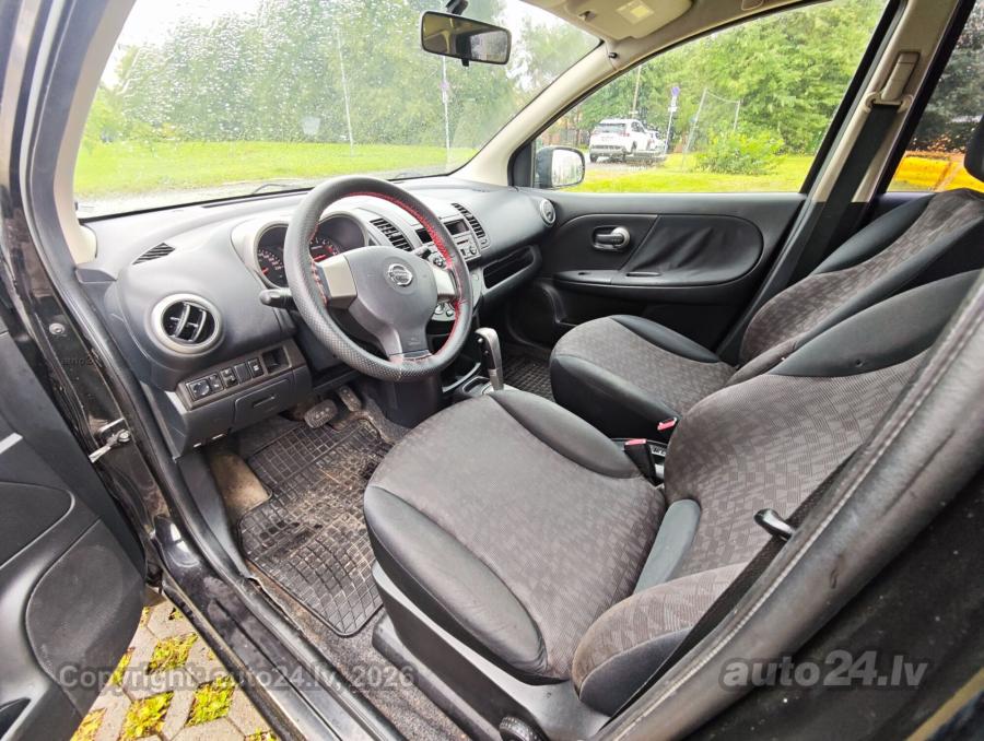 Melns Nissan Note 2008 Tallina, ar dzinēja tilpumu 1.60 L un nobraukumu 246 tūkst. km par 1500 €, foto 7 vietnē AUTOMOTO.COM.LV