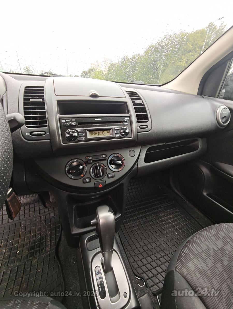 Melns Nissan Note 2008 Tallina, ar dzinēja tilpumu 1.60 L un nobraukumu 246 tūkst. km par 1500 €, foto 8 vietnē AUTOMOTO.COM.LV