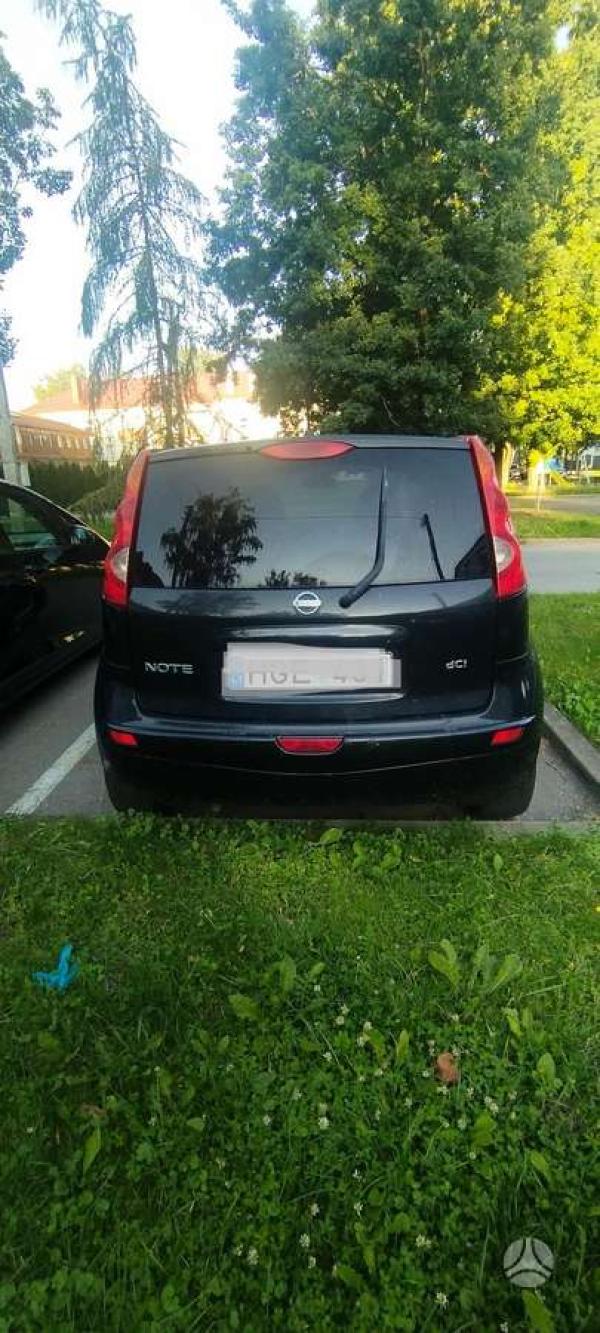 Melns Nissan Note 2008 Kėdainiai, ar dzinēja tilpumu 1.46 L un nobraukumu 352 tūkst. km par 1500 €, foto 4 vietnē AUTOMOTO.COM.LV