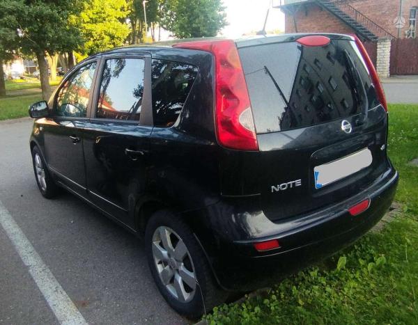 Melns Nissan Note 2008 Kėdainiai, ar dzinēja tilpumu 1.46 L un nobraukumu 352 tūkst. km par 1500 €, foto 5 vietnē AUTOMOTO.COM.LV