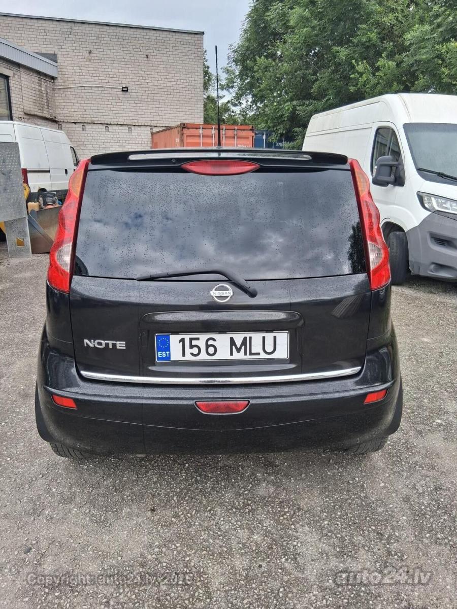 Melns Nissan Note 2008 Tallina, ar dzinēja tilpumu 1.60 L un nobraukumu 164 tūkst. km par 3500 €, foto 6 vietnē AUTOMOTO.COM.LV