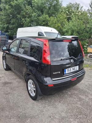 Melns Nissan Note 2008 Tallina, ar dzinēja tilpumu 1.60 L un nobraukumu 164 tūkst. km par 3500 €, foto 7 vietnē AUTOMOTO.COM.LV