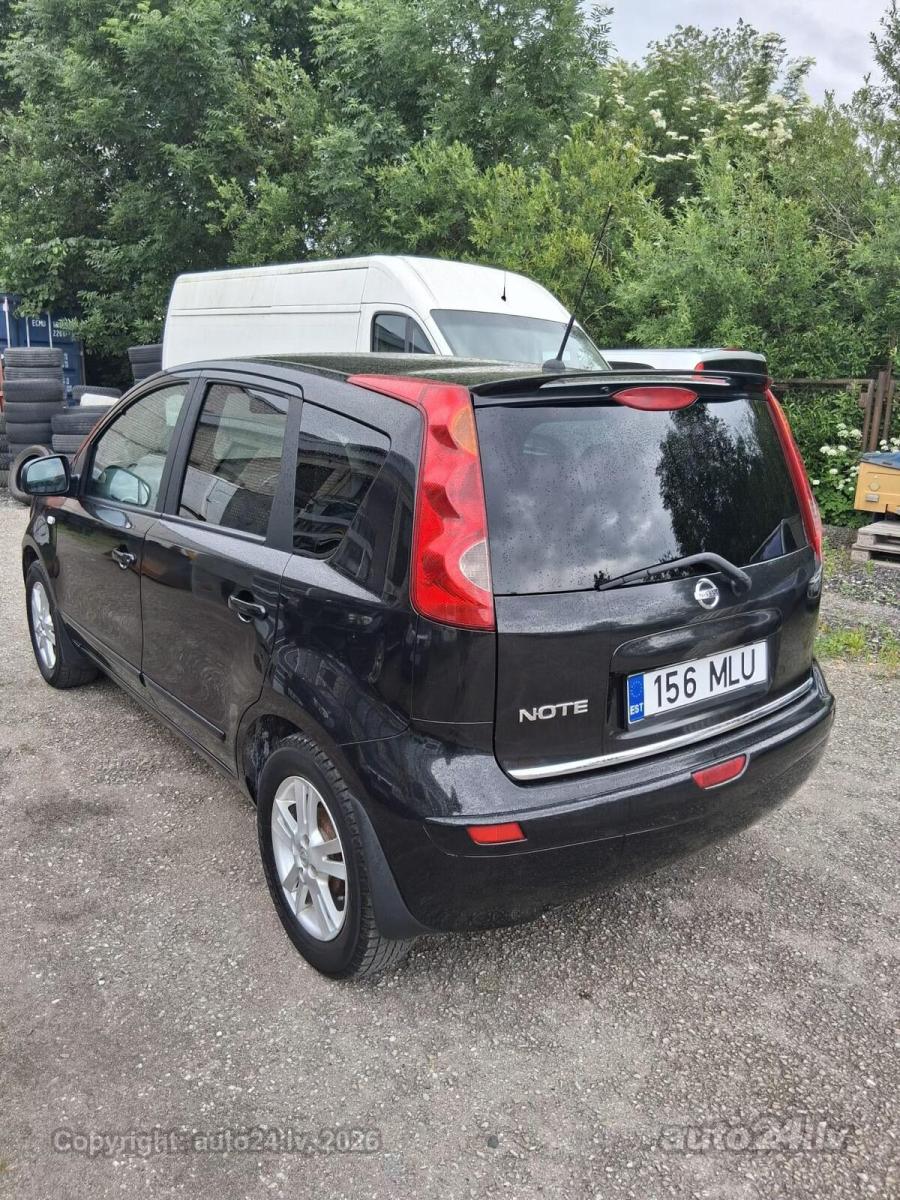 Melns Nissan Note 2008 Tallina, ar dzinēja tilpumu 1.60 L un nobraukumu 164 tūkst. km par 3500 €, foto 7 vietnē AUTOMOTO.COM.LV