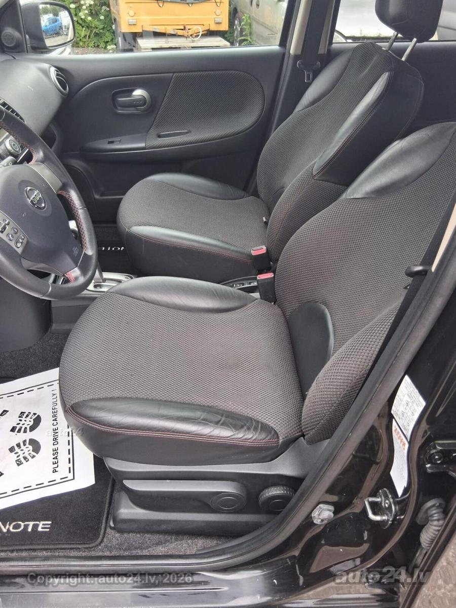Melns Nissan Note 2008 Tallina, ar dzinēja tilpumu 1.60 L un nobraukumu 164 tūkst. km par 3500 €, foto 10 vietnē AUTOMOTO.COM.LV