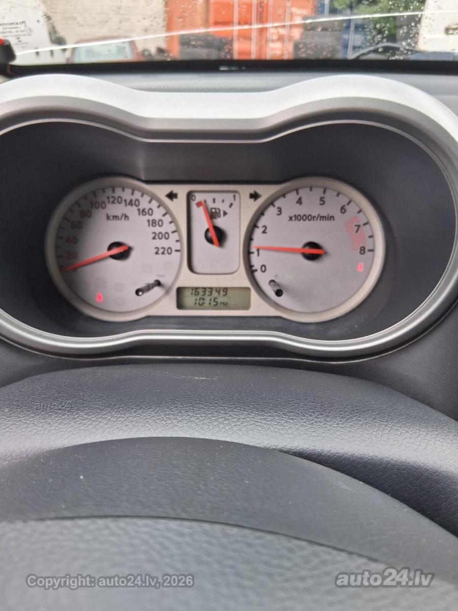 Melns Nissan Note 2008 Tallina, ar dzinēja tilpumu 1.60 L un nobraukumu 164 tūkst. km par 3500 €, foto 12 vietnē AUTOMOTO.COM.LV