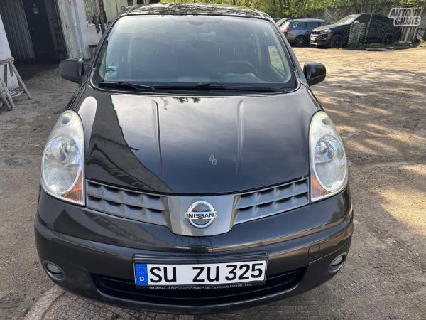Black Nissan Note 2009 in Vilnius, with an engine capacity of 1.50 L and mileage of 195 thousand km for 2100 €, photo 1 on AUTOMOTO.COM.LV