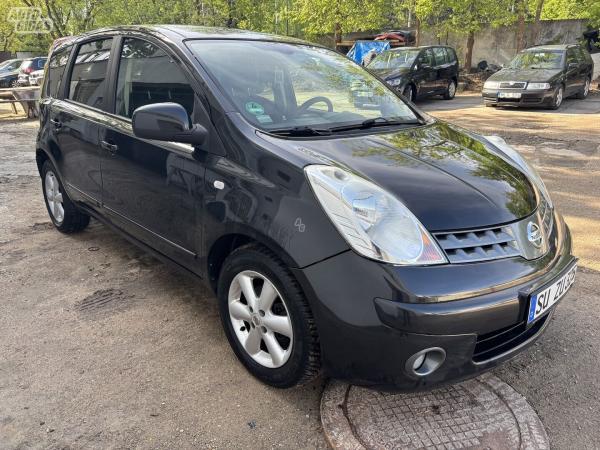 Black Nissan Note 2009 in Vilnius, with an engine capacity of 1.50 L and mileage of 195 thousand km for 2100 €, photo 3 on AUTOMOTO.COM.LV
