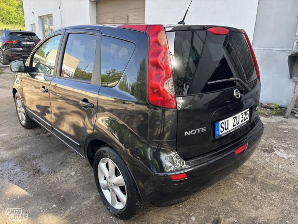 Black Nissan Note 2009 in Vilnius, with an engine capacity of 1.50 L and mileage of 195 thousand km for 2100 €, photo 4 on AUTOMOTO.COM.LV
