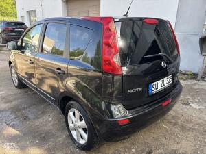 Black Nissan Note 2009 in Vilnius, with an engine capacity of 1.50 L and mileage of 195 thousand km for 2100 €, photo 5 on AUTOMOTO.COM.LV