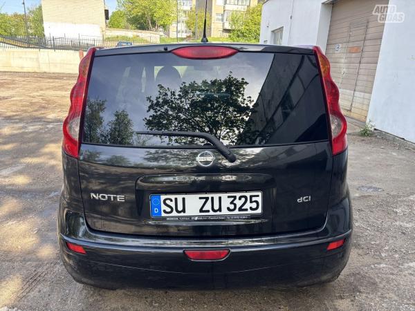 Black Nissan Note 2009 in Vilnius, with an engine capacity of 1.50 L and mileage of 195 thousand km for 2100 €, photo 5 on AUTOMOTO.COM.LV