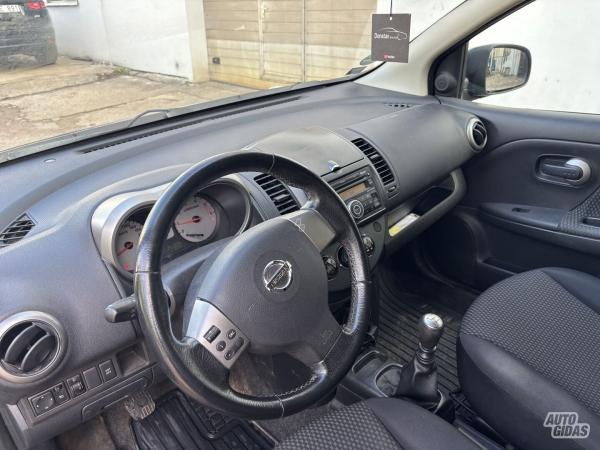 Black Nissan Note 2009 in Vilnius, with an engine capacity of 1.50 L and mileage of 195 thousand km for 2100 €, photo 8 on AUTOMOTO.COM.LV