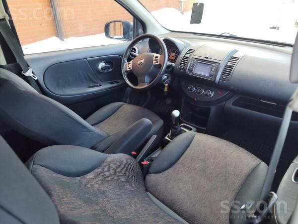 Black Nissan Note 2010 in Rezekne, with an engine capacity of 1.50 L and mileage of 242 thousand km for 2450 €, photo 10 on AUTOMOTO.COM.LV