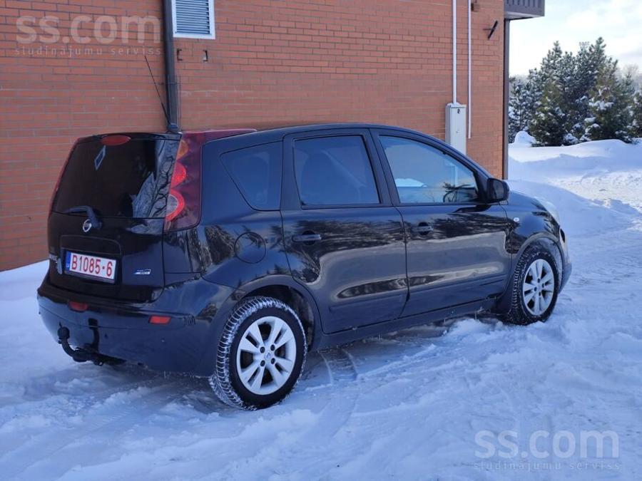 Черный Ниссан Ноут 2010 в Резекне, объемом двигателя 1.50 л и пробегом 242 тыс. км за 2450 €, фото 7 на AUTOMOTO.COM.LV