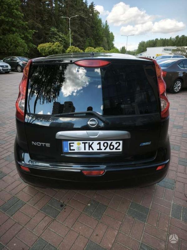 Melns Nissan Note 2011 Viļņa, ar dzinēja tilpumu 1.39 L un nobraukumu 187 tūkst. km par 2750 €, foto 6 vietnē AUTOMOTO.COM.LV