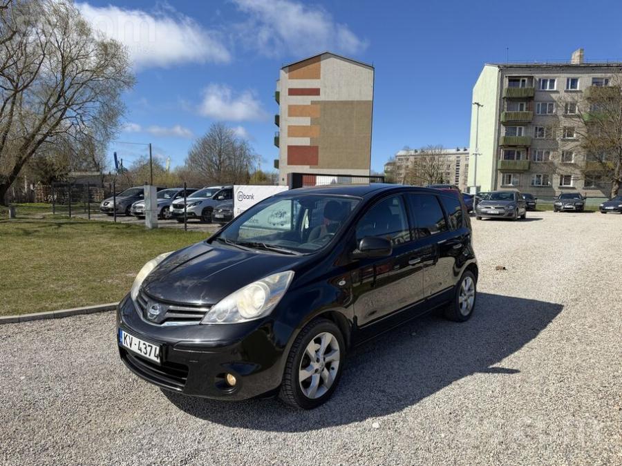 Melns Nissan Note 2012 Ventspils, ar dzinēja tilpumu 1.50 L un nobraukumu 231 tūkst. km par 2550 €, foto 1 vietnē AUTOMOTO.COM.LV