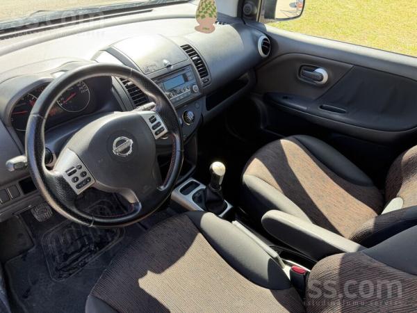 Black Nissan Note 2012 in Ventspils, with an engine capacity of 1.50 L and mileage of 231 thousand km for 2550 €, photo 8 on AUTOMOTO.COM.LV