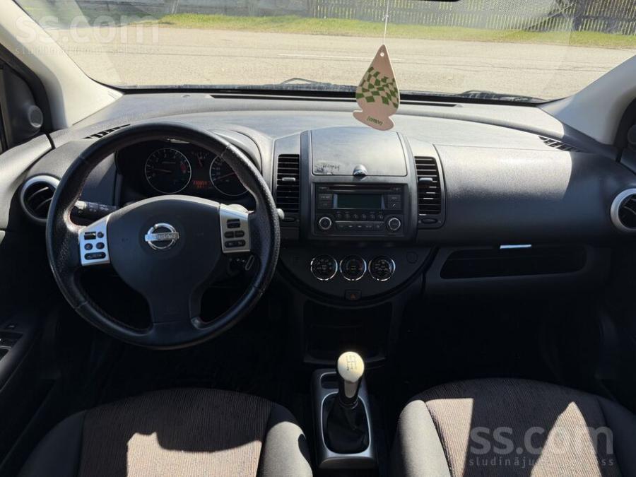 Melns Nissan Note 2012 Ventspils, ar dzinēja tilpumu 1.50 L un nobraukumu 231 tūkst. km par 2550 €, foto 15 vietnē AUTOMOTO.COM.LV