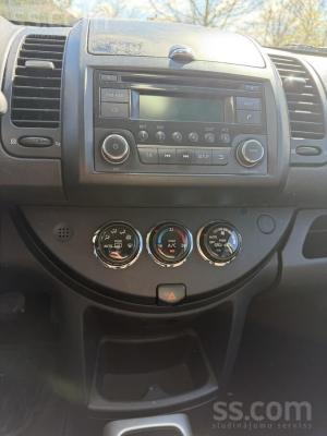 Melns Nissan Note 2012 Ventspils, ar dzinēja tilpumu 1.50 L un nobraukumu 231 tūkst. km par 2550 €, foto 16 vietnē AUTOMOTO.COM.LV