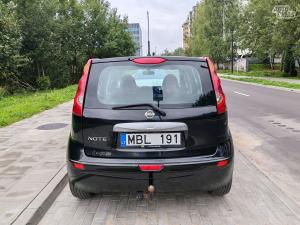 Black Nissan Note 2012 in Vilnius, with an engine capacity of 1.60 L and mileage of 251 thousand km for 1950 €, photo 7 on AUTOMOTO.COM.LV