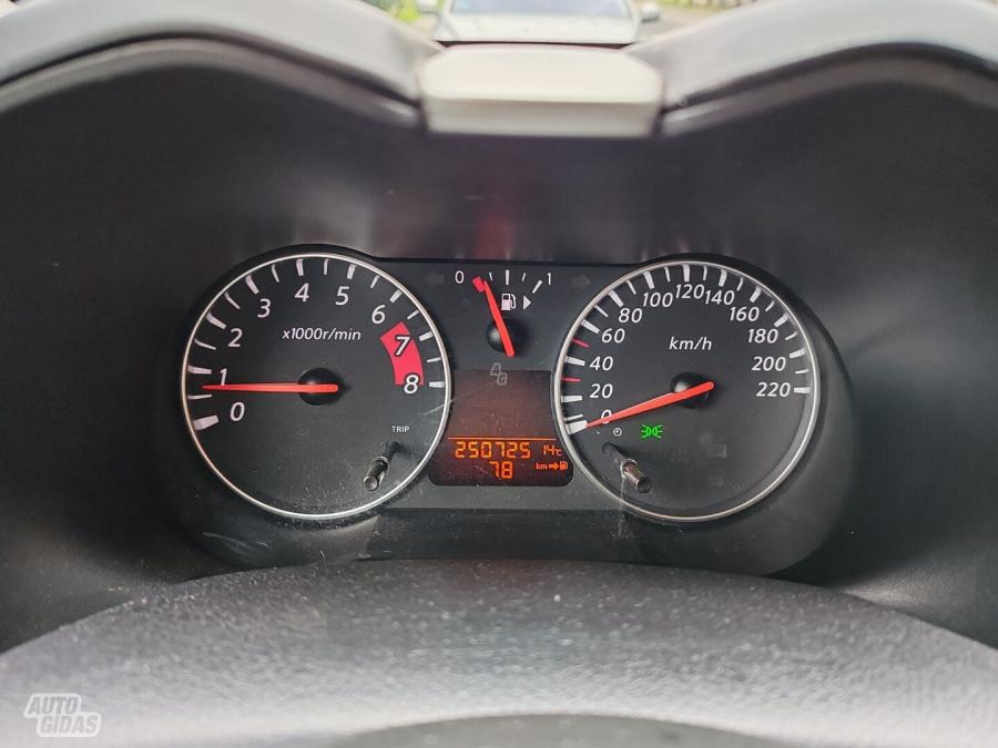 Black Nissan Note 2012 in Vilnius, with an engine capacity of 1.60 L and mileage of 251 thousand km for 1950 €, photo 19 on AUTOMOTO.COM.LV