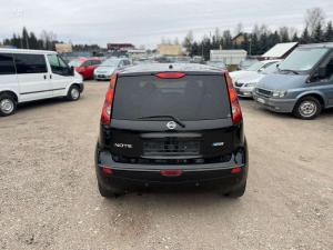 Black Nissan Note 2013 in Utena, with an engine capacity of 1.46 L and mileage of 251 thousand km for 3450 €, photo 5 on AUTOMOTO.COM.LV