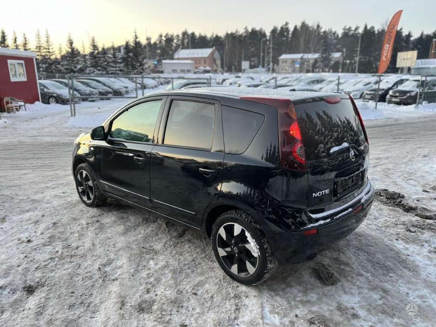 Black Nissan Note 2013 in Utena, with an engine capacity of 0.00 L and mileage of 250 thousand km for 3150 €, photo 6 on AUTOMOTO.COM.LV