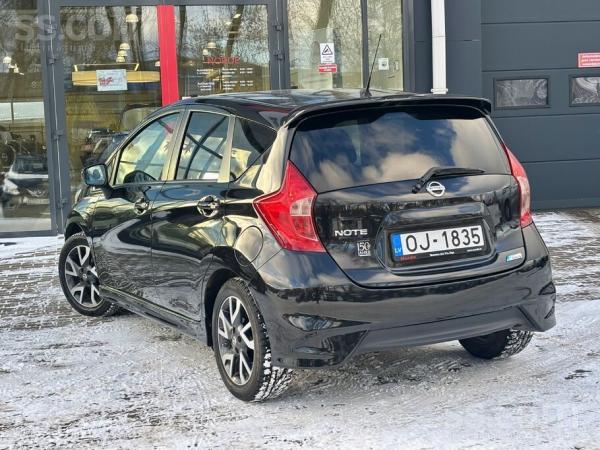 Black Nissan Note 2014 in Riga, with an engine capacity of 1.20 L and mileage of 0 thousand km for 6890 €, photo 4 on AUTOMOTO.COM.LV