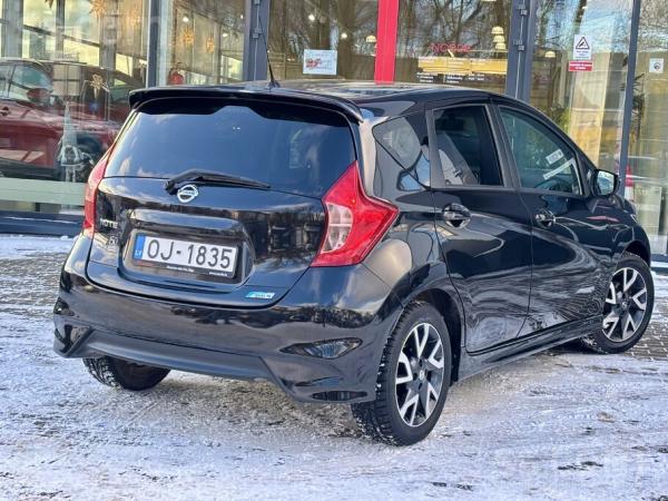 Black Nissan Note 2014 in Riga, with an engine capacity of 1.20 L and mileage of 0 thousand km for 6890 €, photo 6 on AUTOMOTO.COM.LV