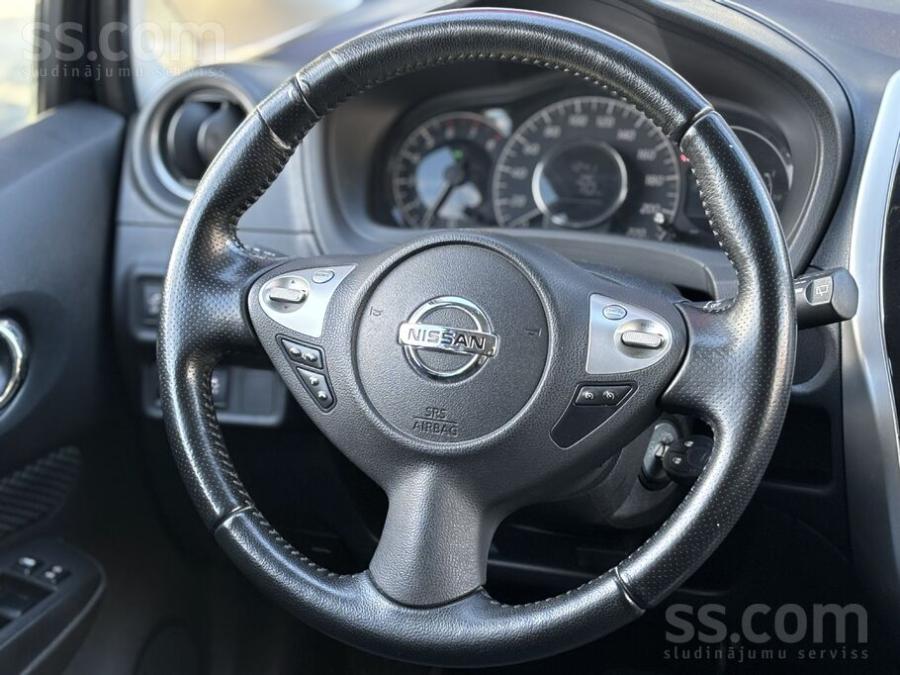 Black Nissan Note 2014 in Riga, with an engine capacity of 1.20 L and mileage of 0 thousand km for 6890 €, photo 11 on AUTOMOTO.COM.LV