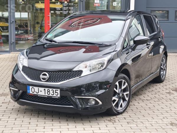 Black Nissan Note 2014 in Riga, with an engine capacity of 1.20 L and mileage of 0 thousand km for 6590 €, photo 1 on AUTOMOTO.COM.LV