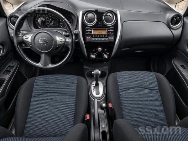 Black Nissan Note 2014 in Riga, with an engine capacity of 1.20 L and mileage of 0 thousand km for 6590 €, photo 9 on AUTOMOTO.COM.LV