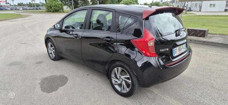 Melns Nissan Note 2014 Tauragė, ar dzinēja tilpumu 1.46 L un nobraukumu 230 tūkst. km par 3200 €, foto 5 vietnē AUTOMOTO.COM.LV