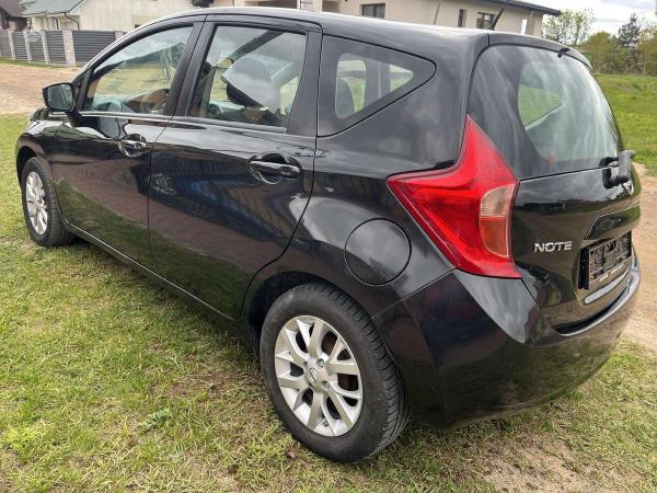 Black Nissan Note 2015 in Ukmerge, with an engine capacity of 1.46 L and mileage of 216 thousand km for 3950 €, photo 4 on AUTOMOTO.COM.LV
