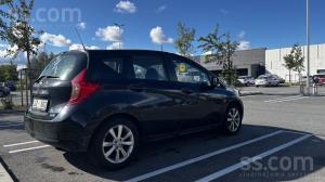 Black Nissan Note 2015 in Riga, with an engine capacity of 1.20 L and mileage of 113 thousand km for 5700 €, photo 6 on AUTOMOTO.COM.LV