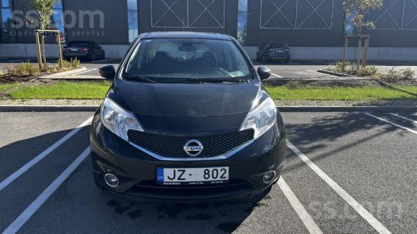 Black Nissan Note 2015 in Riga, with an engine capacity of 1.20 L and mileage of 113 thousand km for 5700 €, photo 7 on AUTOMOTO.COM.LV