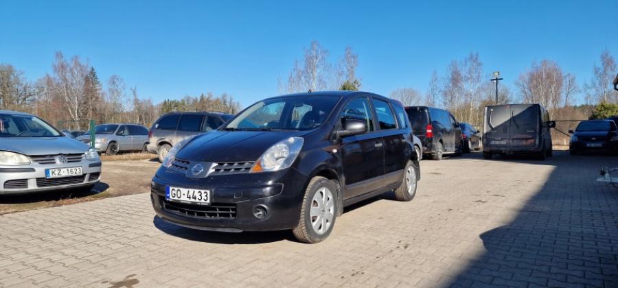 Melns Nissan Note 2006 Rīga, ar dzinēja tilpumu 1.60 L un nobraukumu 280 tūkst. km par 1550 €, foto 6 vietnē AUTOMOTO.COM.LV