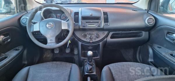 Black Nissan Note 2006 in Valmiera, with an engine capacity of 1.60 L and mileage of 280 thousand km for 1200 €, photo 7 on AUTOMOTO.COM.LV