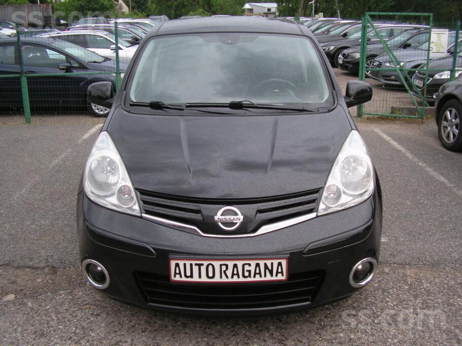 Black Nissan Note 2013 in Riga, with an engine capacity of 1.50 L and mileage of 0 thousand km for 3850 €, photo 6 on AUTOMOTO.COM.LV