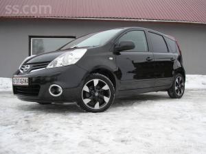 Black Nissan Note 2013 in Riga, with an engine capacity of 1.50 L and mileage of 0 thousand km for 3850 €, photo 3 on AUTOMOTO.COM.LV