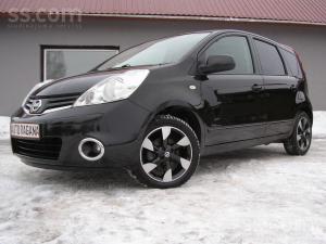Black Nissan Note 2013 in Riga, with an engine capacity of 1.50 L and mileage of 0 thousand km for 3850 €, photo 10 on AUTOMOTO.COM.LV