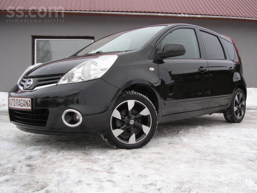 Black Nissan Note 2013 in Riga, with an engine capacity of 1.50 L and mileage of 0 thousand km for 3850 €, photo 10 on AUTOMOTO.COM.LV