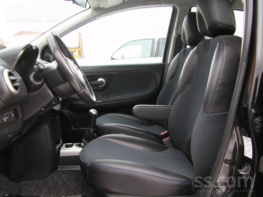 Black Nissan Note 2013 in Riga, with an engine capacity of 1.50 L and mileage of 0 thousand km for 3850 €, photo 18 on AUTOMOTO.COM.LV