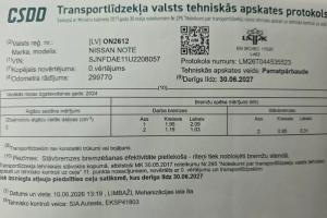 Melns Nissan Note 2013 Sigulda, ar dzinēja tilpumu 1.50 L un nobraukumu 299 tūkst. km par 3850 €, foto 28 vietnē AUTOMOTO.COM.LV