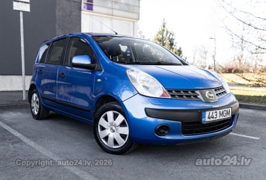 Blue Nissan Note 2006 in Tallinn, with an engine capacity of 1.40 L and mileage of 219 thousand km for 2299 €, photo 1 on AUTOMOTO.COM.LV