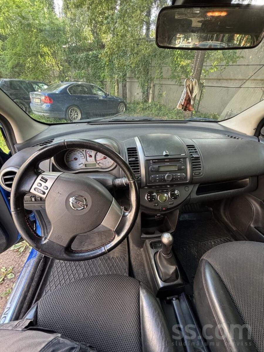 Zils Nissan Note 2006 Rīga, ar dzinēja tilpumu 1.60 L un nobraukumu 253 tūkst. km par 990 €, foto 8 vietnē AUTOMOTO.COM.LV