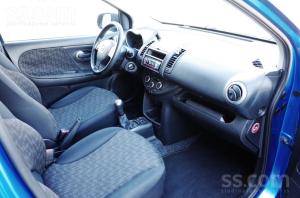Zils Nissan Note 2007 Rīga, ar dzinēja tilpumu 1.40 L un nobraukumu 190 tūkst. km par 1850 €, foto 6 vietnē AUTOMOTO.COM.LV