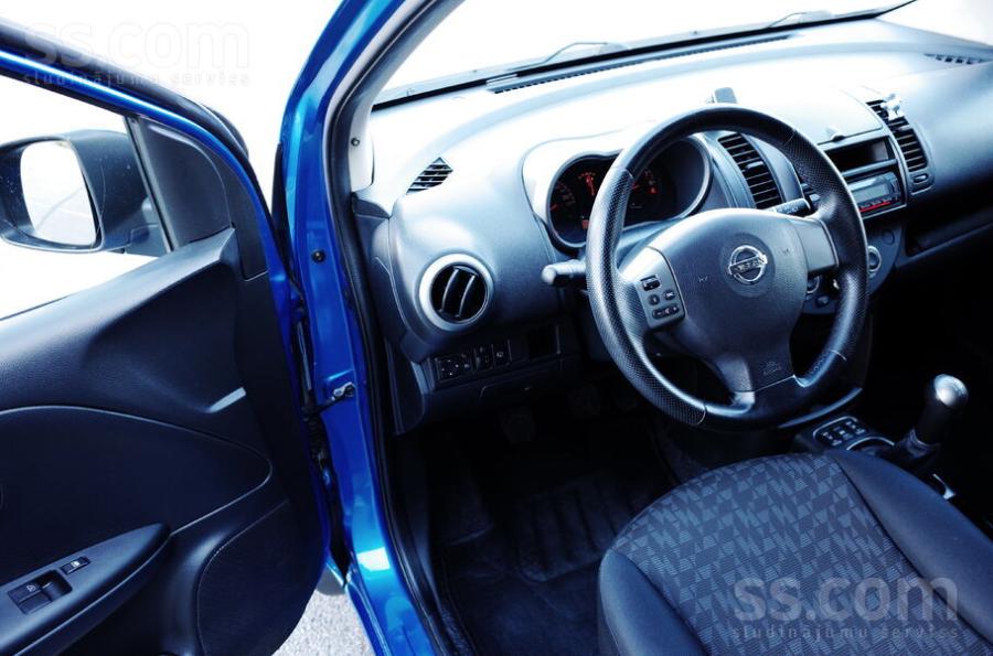Zils Nissan Note 2007 Rīga, ar dzinēja tilpumu 1.40 L un nobraukumu 190 tūkst. km par 1850 €, foto 9 vietnē AUTOMOTO.COM.LV
