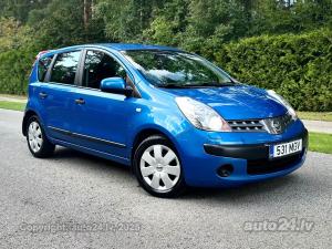 Blue Nissan Note 2007 in Tallinn, with an engine capacity of 1.40 L and mileage of 201 thousand km for 1990 €, photo  on AUTOMOTO.COM.LV