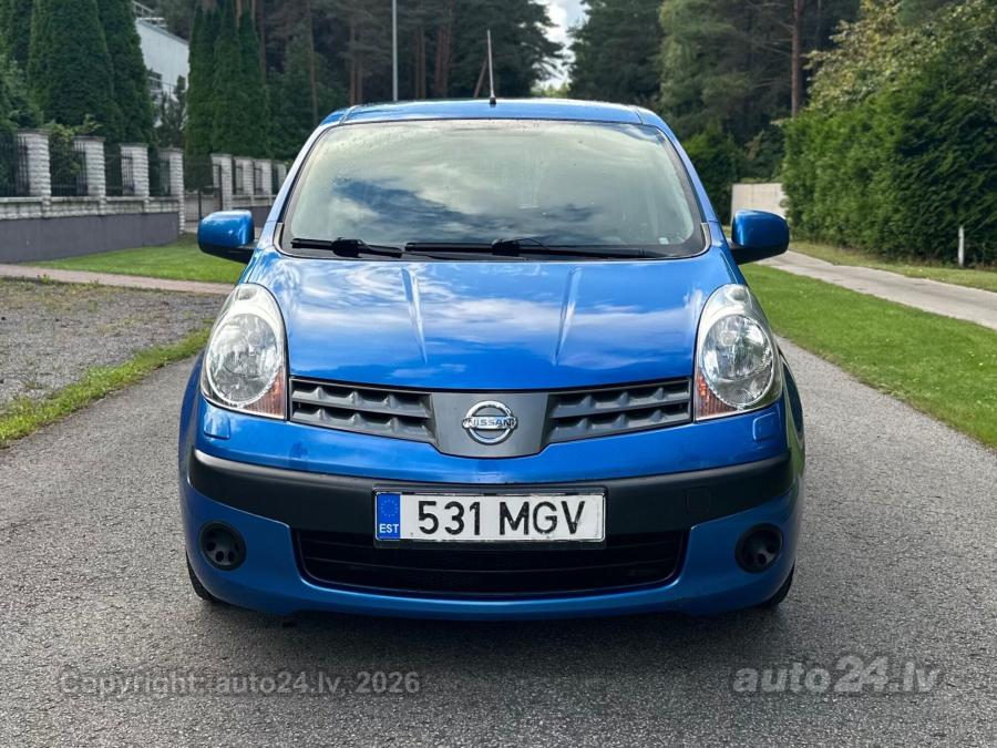 Blue Nissan Note 2007 in Tallinn, with an engine capacity of 1.40 L and mileage of 201 thousand km for 1990 €, photo 3 on AUTOMOTO.COM.LV